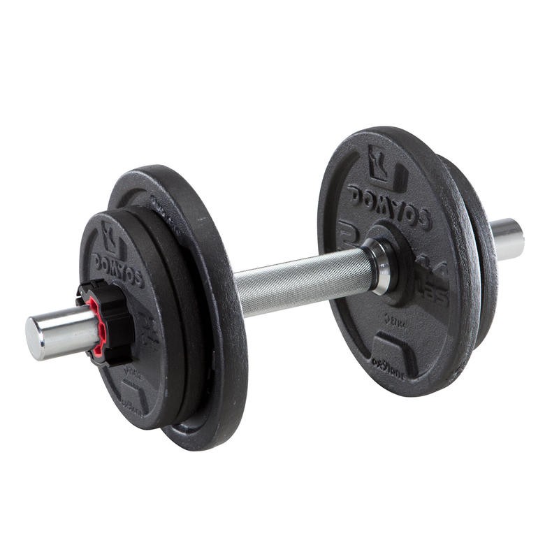 DECATHLON DOMYOS Weight Training Dumbbell Kit 10 Kg Dumbbell ...
