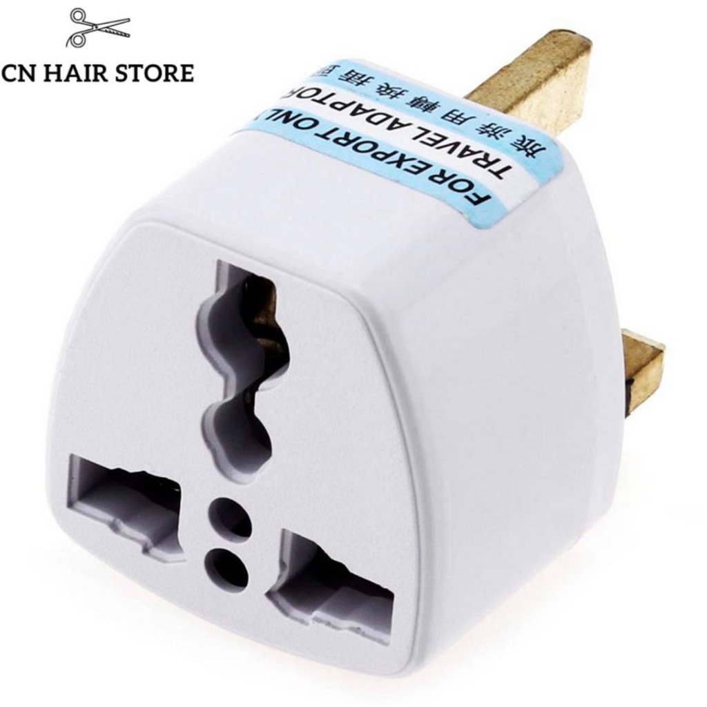 MY/ UK /US /EU/CN Universal 3 Pin Adapter Plug Malaysia China British ...