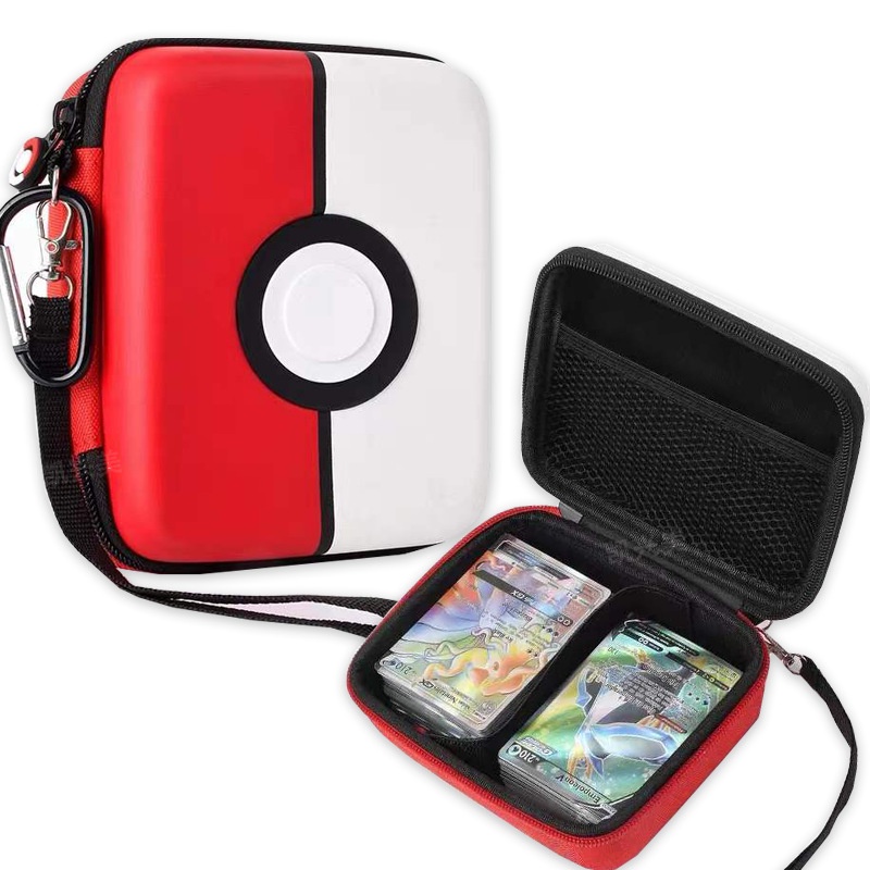 Pokemon Card Case TCG Card Pack Compatible with Pokemon Trading Game ...
