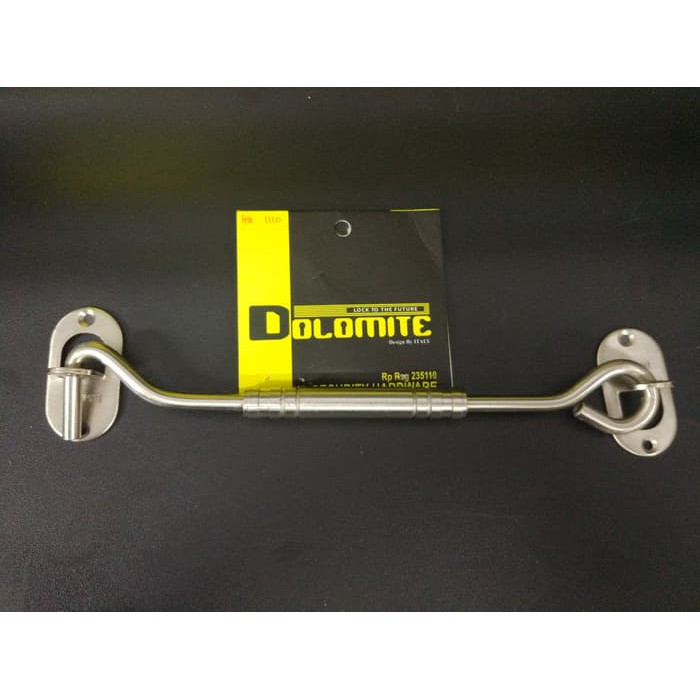 Rights/wind HOOK/IRON WINDOW LOCK CANTOLAN 8" 2110 DOLOMITE | Shopee ...