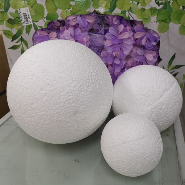 VISTA | Gabus Bola | Hiasan Polyfoam Ball Diy | Shopee Malaysia