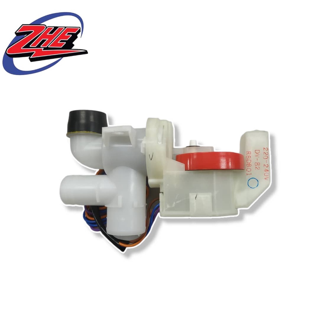 HITACHI PTSF-130LJ011 WASHING MACHINE DRAIN VALVE ASSEMBLY COMPLETE ...