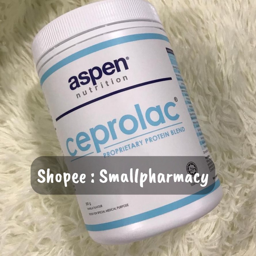 Aspen Nutrition Ceprolac Whey Protein Blend Powder 300g Can Halal ...