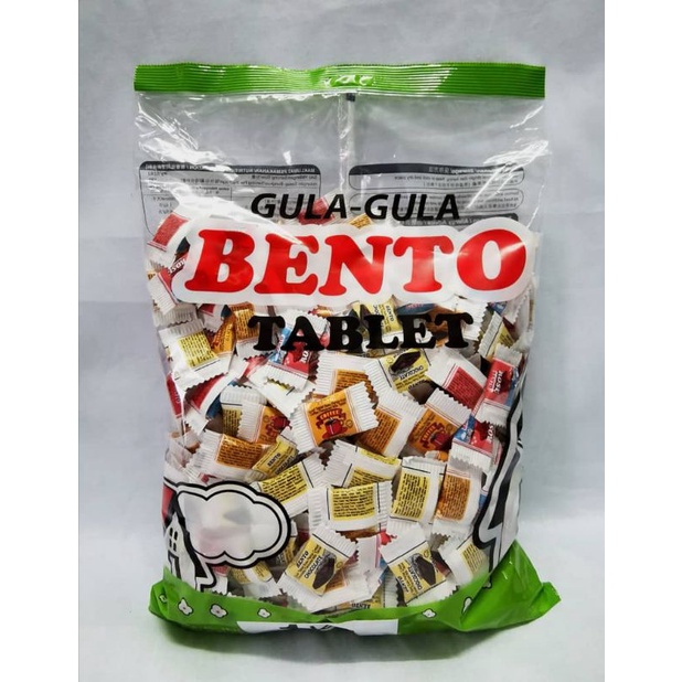 Bento Tablet Milk Candy 1kg | Shopee Malaysia