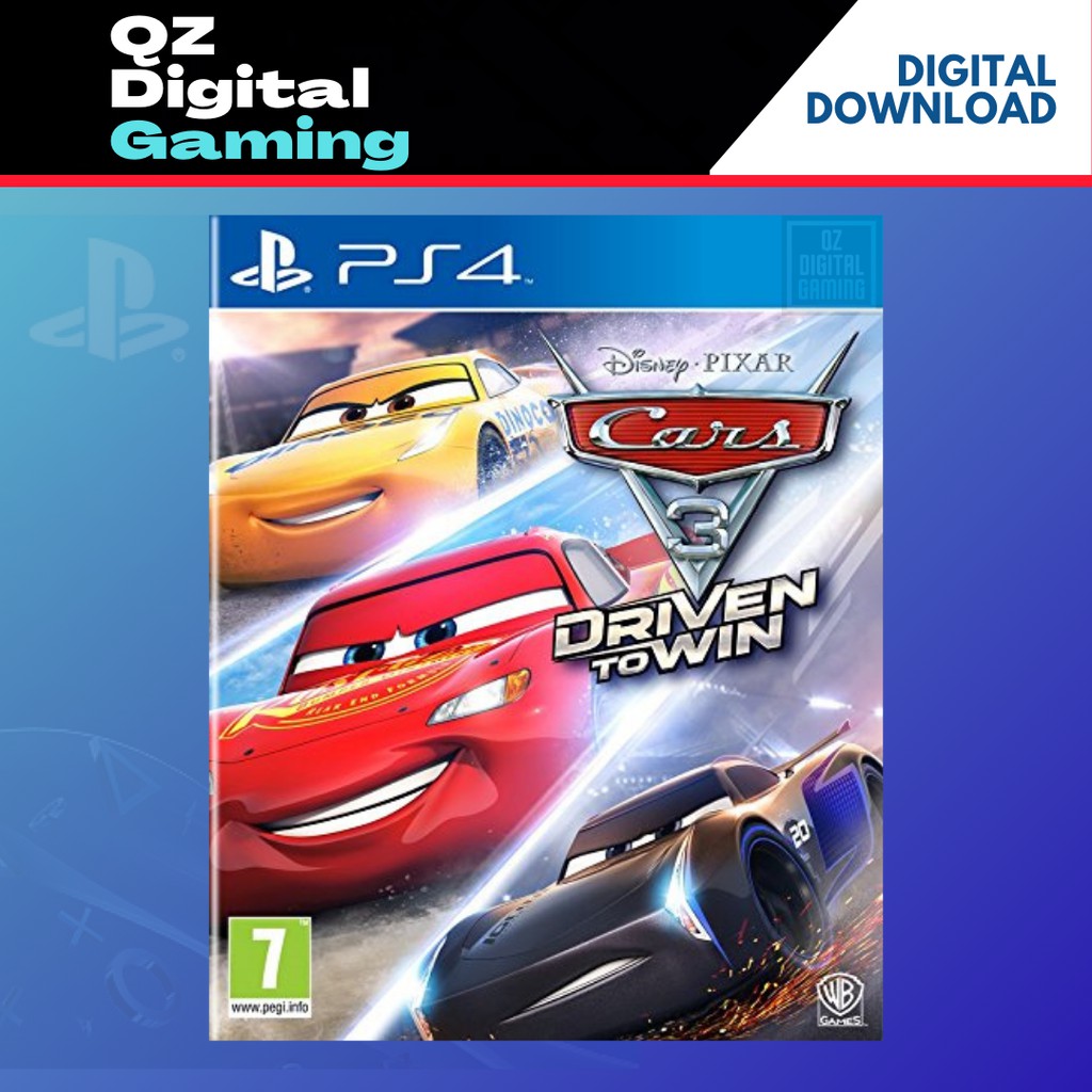 PS4 / PS5 Cars 3 Driven to Win Digital Download | Shopee Malaysia