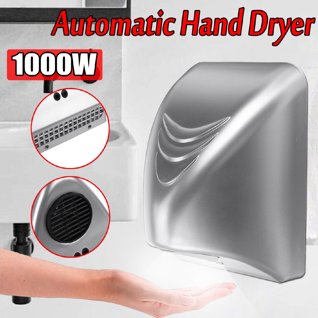 1000W Powerful Hand Dryer Hotel Commercial Hand Dryer Electric ...