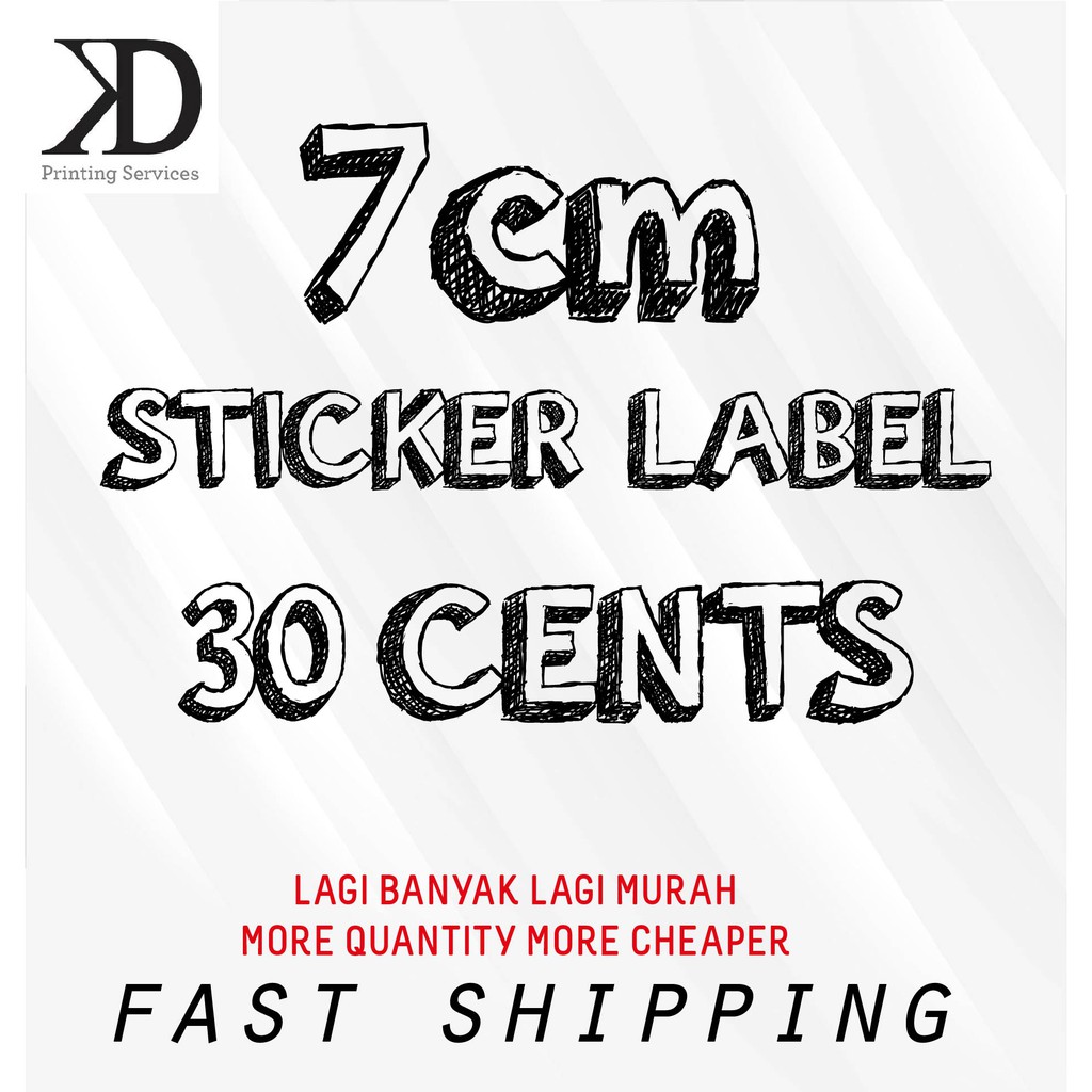 STICKERS CUSTOM STICKER LABEL- PACKAGING STICKER PRODUK- LABEL STICKER ...