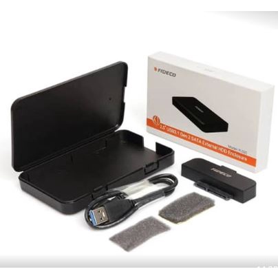 FIDECO ENCLOSURE 2.5" USB 3.0 HDD EXTERNAL ENCLOSURE CASE | Shopee Malaysia
