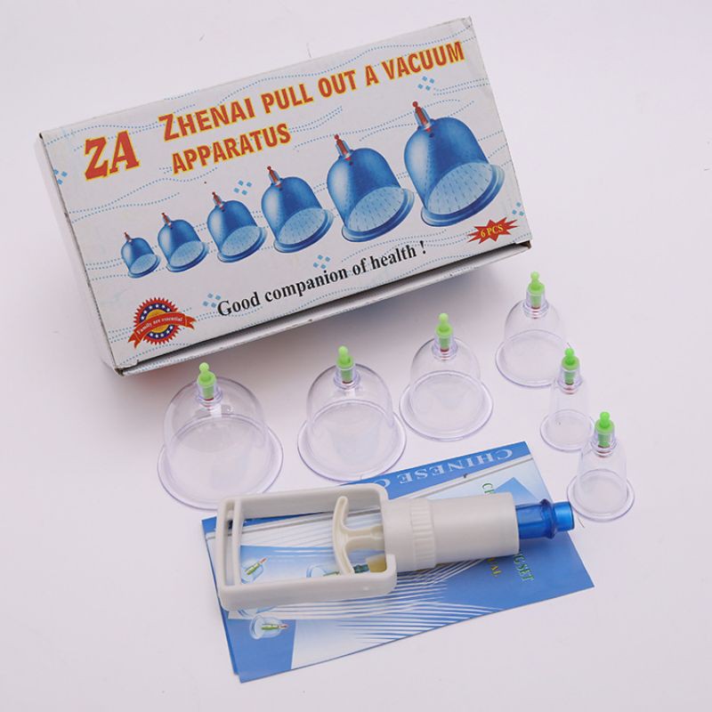 Set Bekam 6pcs Cup / Cupping Set 6pcs Cup (Included Hand Pump) 拔罐器 ...