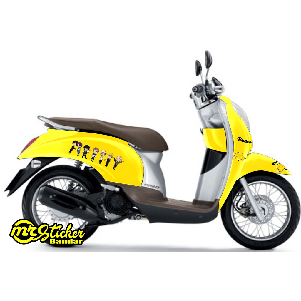 Decal sticker scoopy full body FI scopy decal sticker 2017 2018 2019 ...