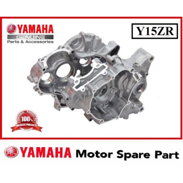 YAMAHA Y15ZR Y15 CRANKCASE CRANK CASE ENGINE TENGAH 100% ORIGINALCRANKCASE ENGINE L&R (READY ...