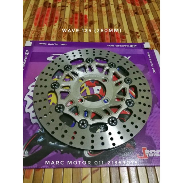 (Used) Front Alloy Brake Disc Size 260mm ( Honda Wave 125 ) | Shopee ...