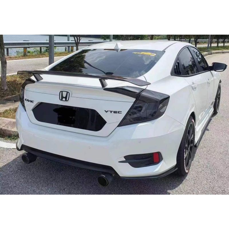 Honda Civic Fc PP Rear side lips lips Rear Diffuser Thailand Design ...