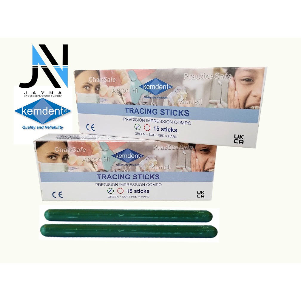 GREEN TRACING STICKS WAX (IMPRESSION COMPOUND) - KEMDENT | Shopee Malaysia