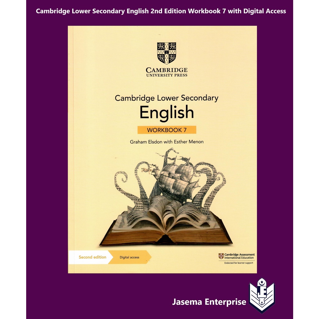Cambridge Lower Secondary English 2nd Edition Workbook 7 with Digital ...