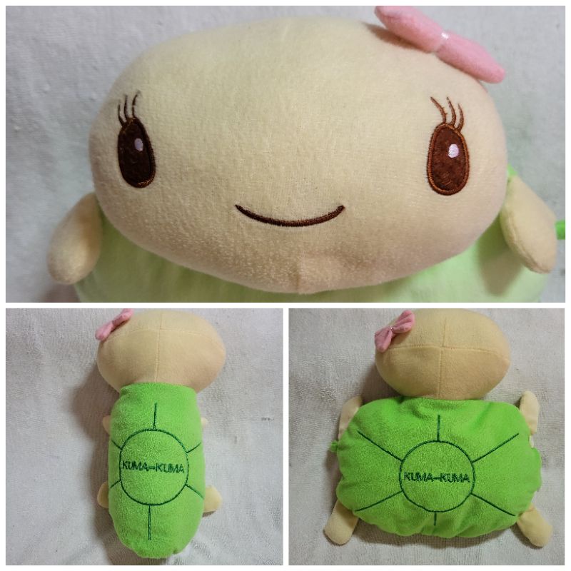 Authentic Rare 2 in 1 Kuma Kuma Tortoise / Turtle Plush Soft Toy ...