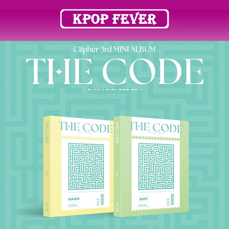 CIIPHER - THE CODE 3rd MINI ALBUM CD PHOTOBOOK PHOTOCARD SEALED ...