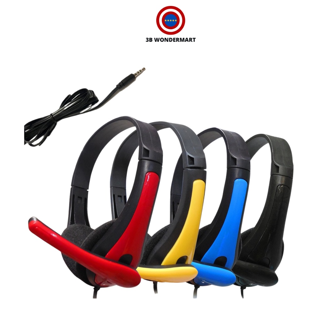 Single 3.5mm Audio Plugs Stereo Headphone Earphone Game Gaming ...