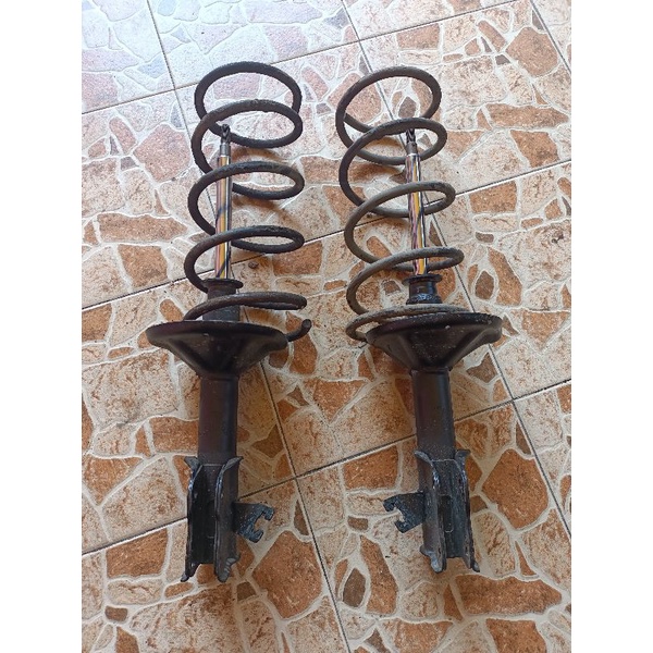 proton wira front absorber come with spring used | Shopee Malaysia