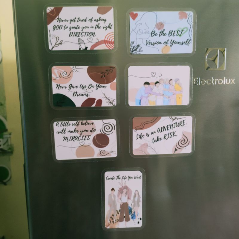 Ref Magnet inspirational quotes | Shopee Malaysia
