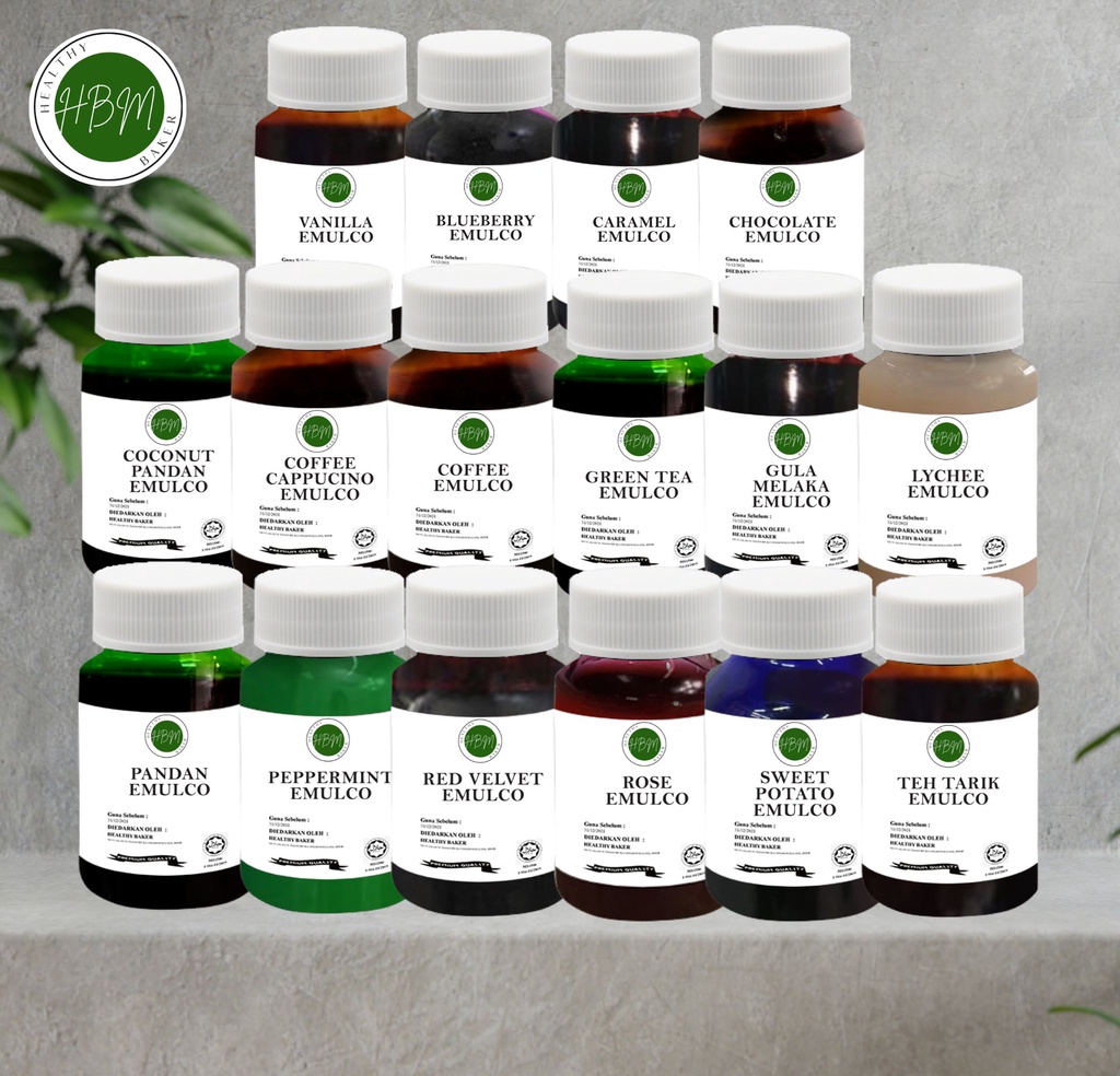 Emulco Paste 50G Red Velvet/Pistachio/Green Tea/Chocolate/Coconut ...