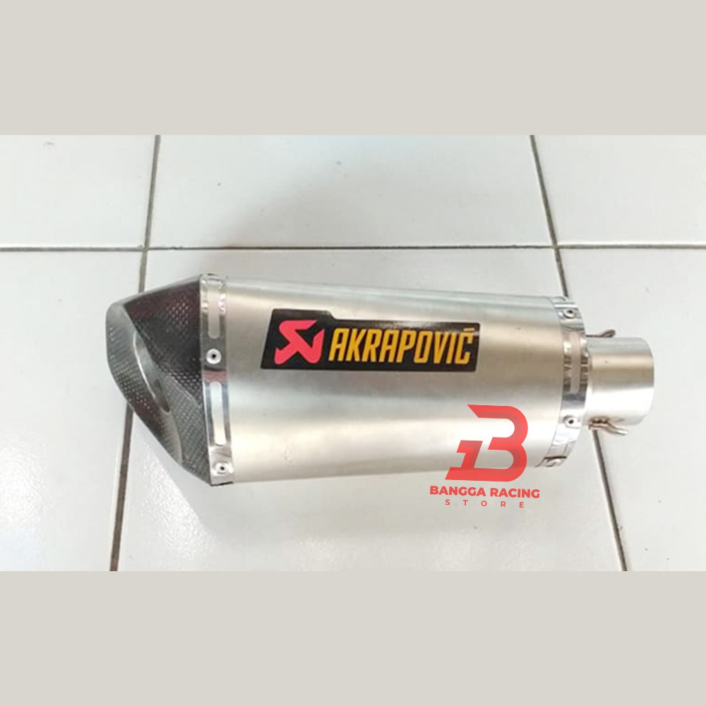 Akrapovic GP Short Silincer Racing Exhaust Only | Shopee Malaysia