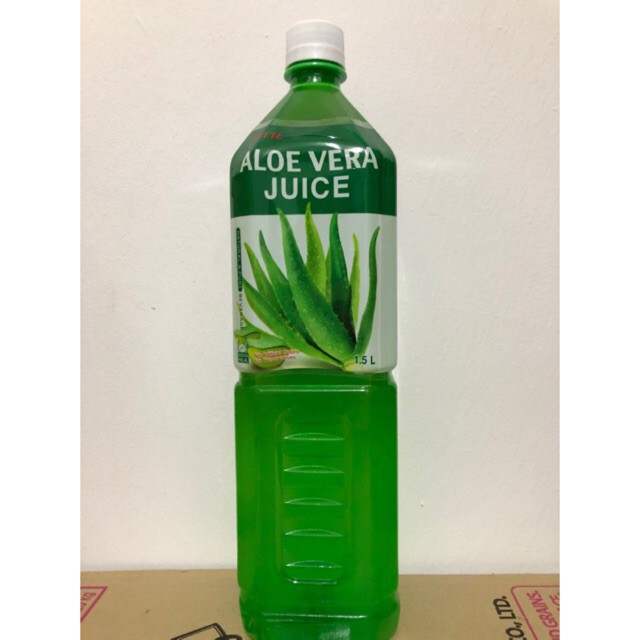(Halal) Lotte Aloe Vera Juice 1.5L | Shopee Malaysia