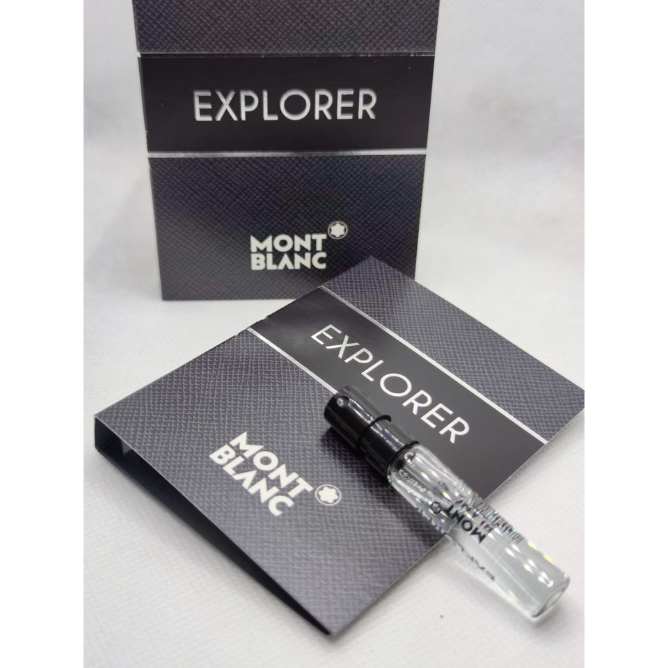 Trial Perfume Mont Blanc Explorer 2ml EDP For Men / Minyak Wangi Lelaki ...