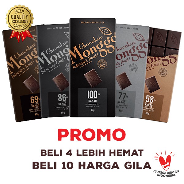 Chocolate Monggo | Indonesian Premium Chocolate 22 Flavors | Chocolate ...