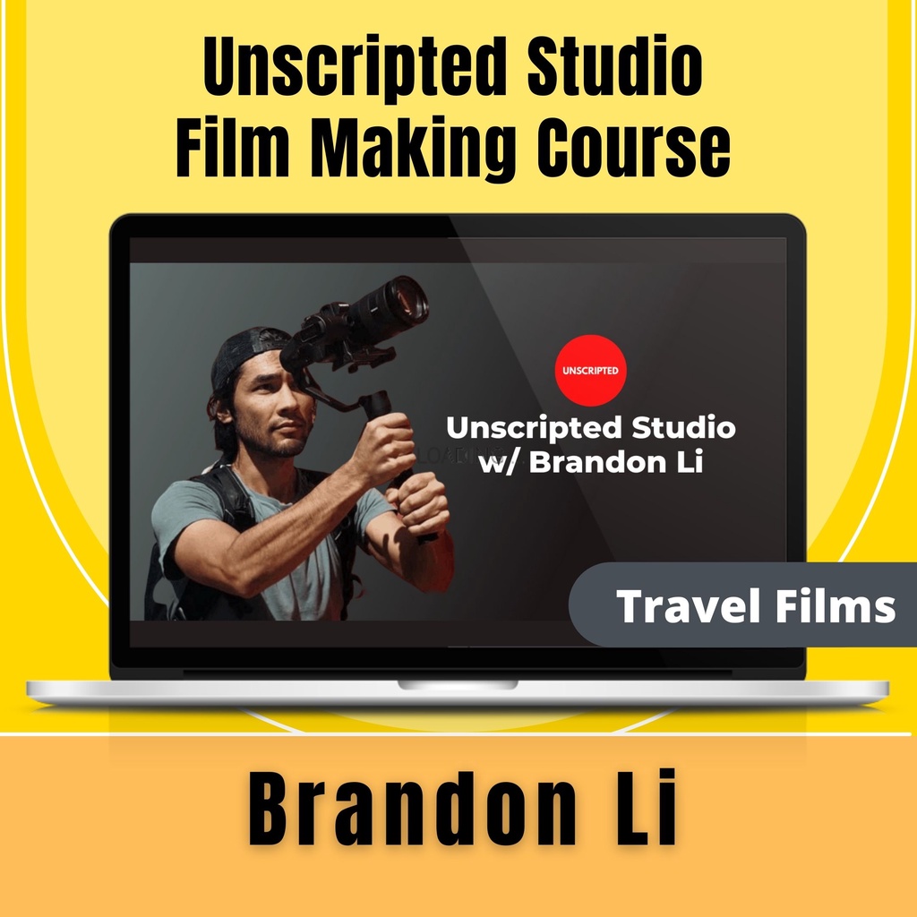 [Video Course] 𝐔𝐧𝐬𝐜𝐫𝐢𝐩𝐭𝐞𝐝 𝐒𝐭𝐮𝐝𝐢𝐨 - 𝐁𝐫𝐚𝐧𝐝𝐨𝐧 𝐋𝐢 | Shopee Malaysia