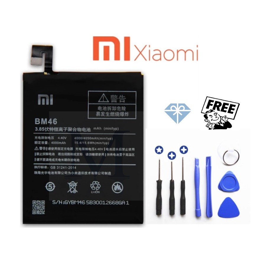 ORIGINAL XIAOMI MI3/MI4/MI4i/MI5/MI MAX/MI MAX 2/Pro BATTERIES ...
