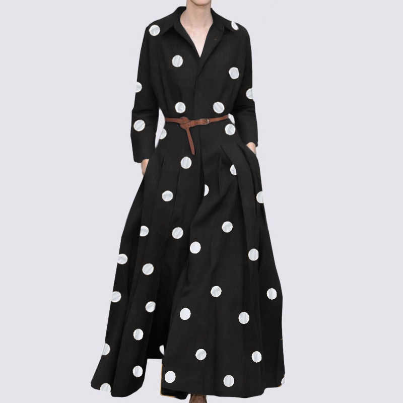 Dress Saloma P Ramlee Retro 60an 70an Pop Yeh Yeh Women Turn Down