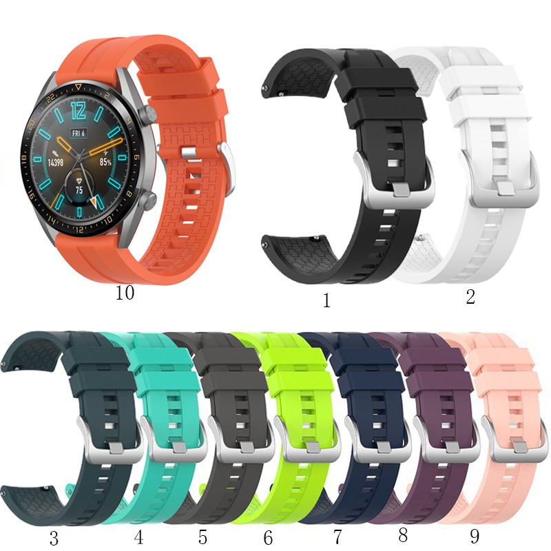 Silicone Watch Band Strap for Huawei Watch GT6 6 pro GT GT2 GT2e GT3 ...