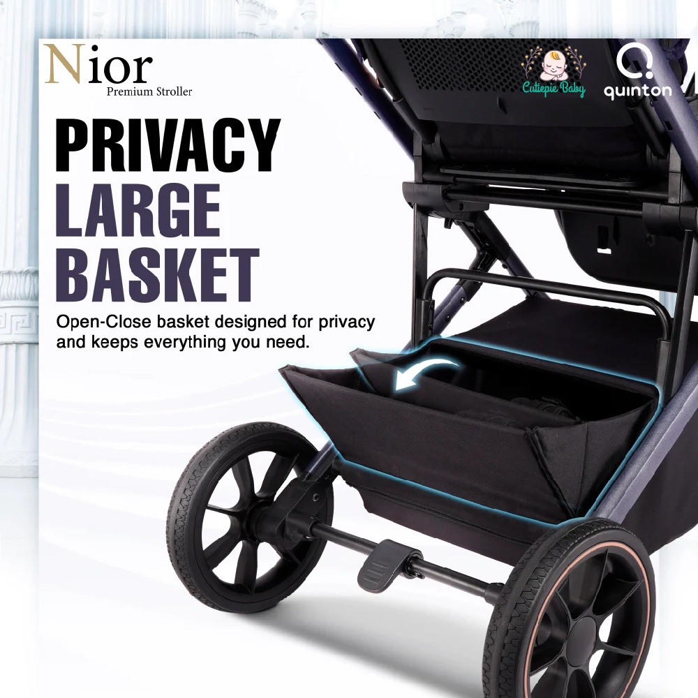 Quinton Nior One Push Folding System for 2-way Facing Baby Stroller ...