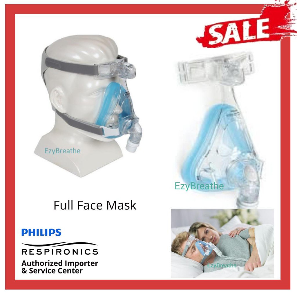 Philips Respironics Amara Gel Full Face Mask W Headgear Shopee Malaysia