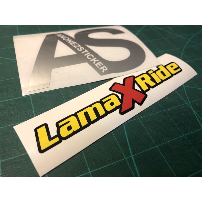 Sticker Lama X ride (plot sticker) | Shopee Malaysia