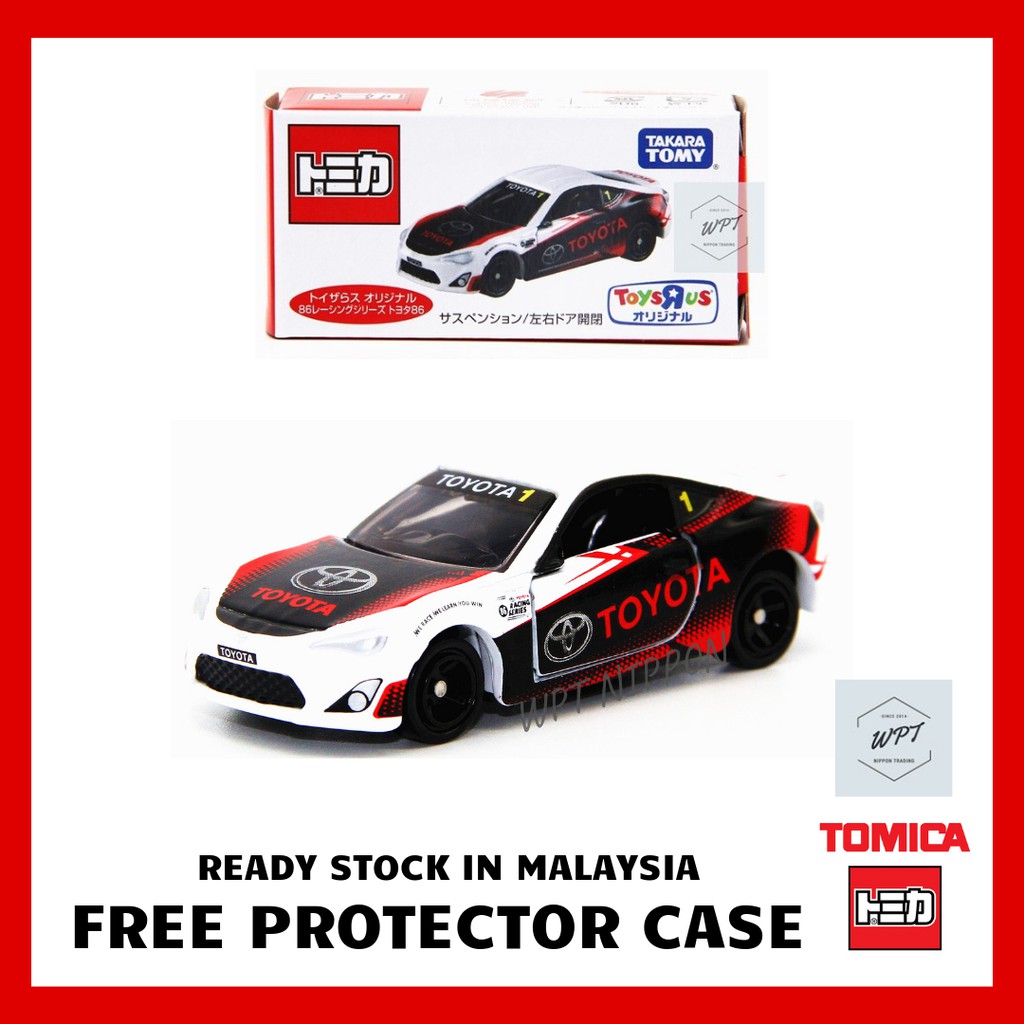 TOMICA TRU TOYOTA 86 RACING SERIES Takara Tomy Toy R Us Diecast Car Toy ...