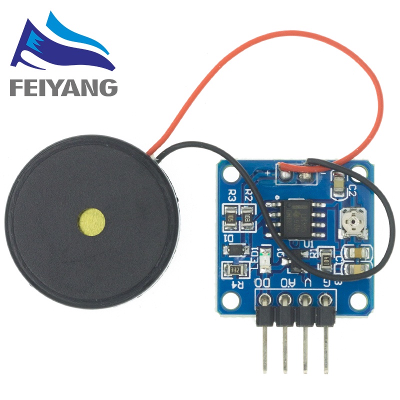 Piezoelectric shock tap sensor Vibration switch module piezoelectric ...