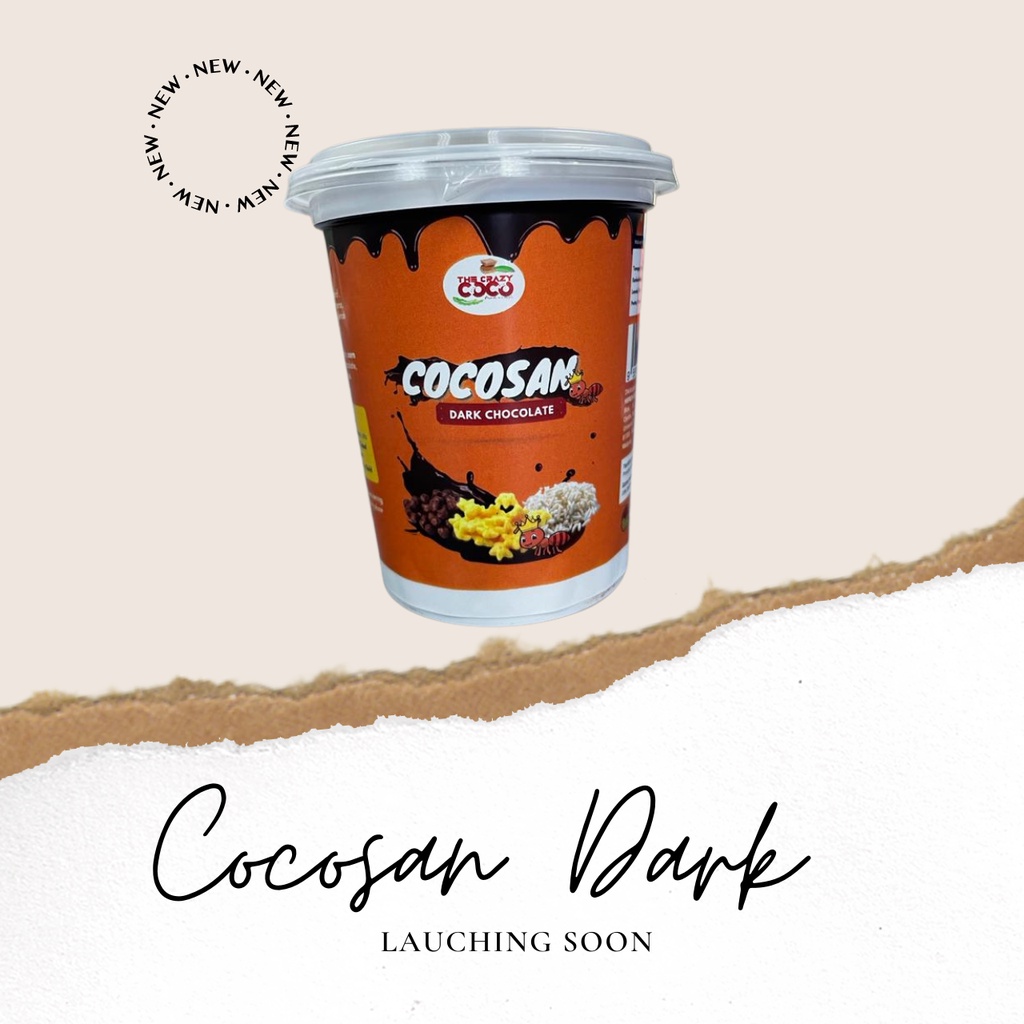 cocosan dark chococolate/coklat gelap/CHOCO JAR/The Crazy Coco | Shopee Malaysia
