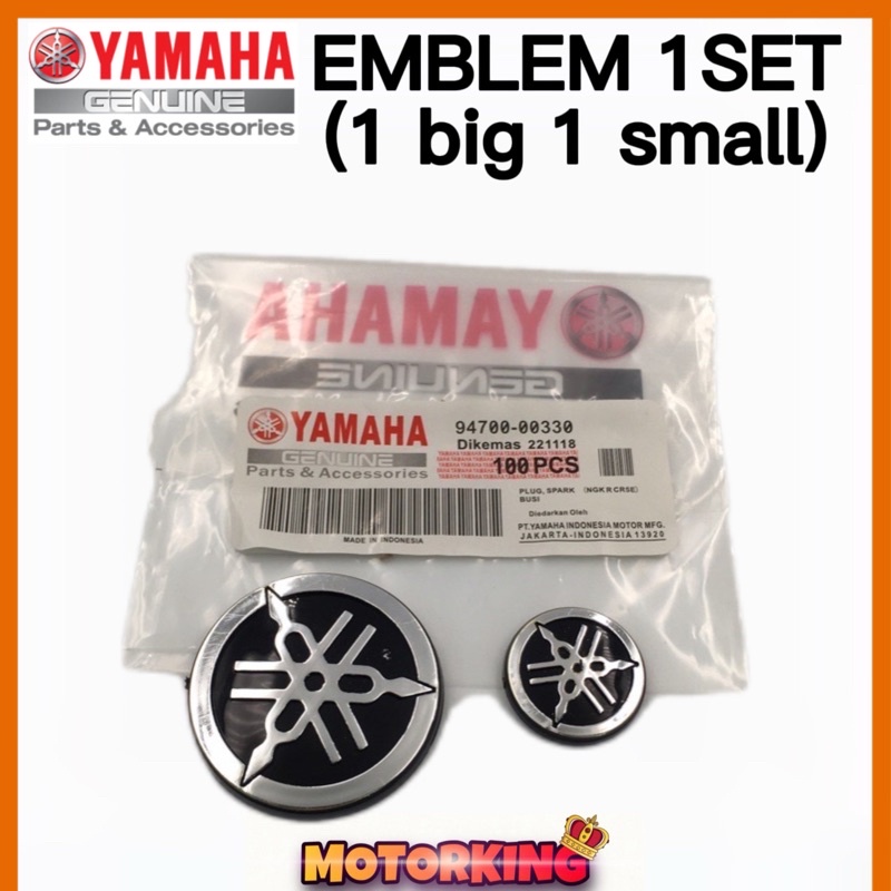 EMBLEM STICKER LOGO YAMAHA EMBLEM Y15ZR Y15 LC135 135LC FZ150 SRL115 FI ...