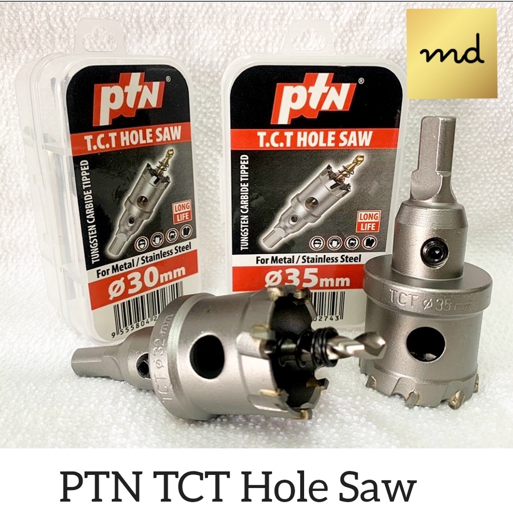 PTN TCT Hole Saw Premium Quality Tungsten Carbide Tipped For Metal And ...