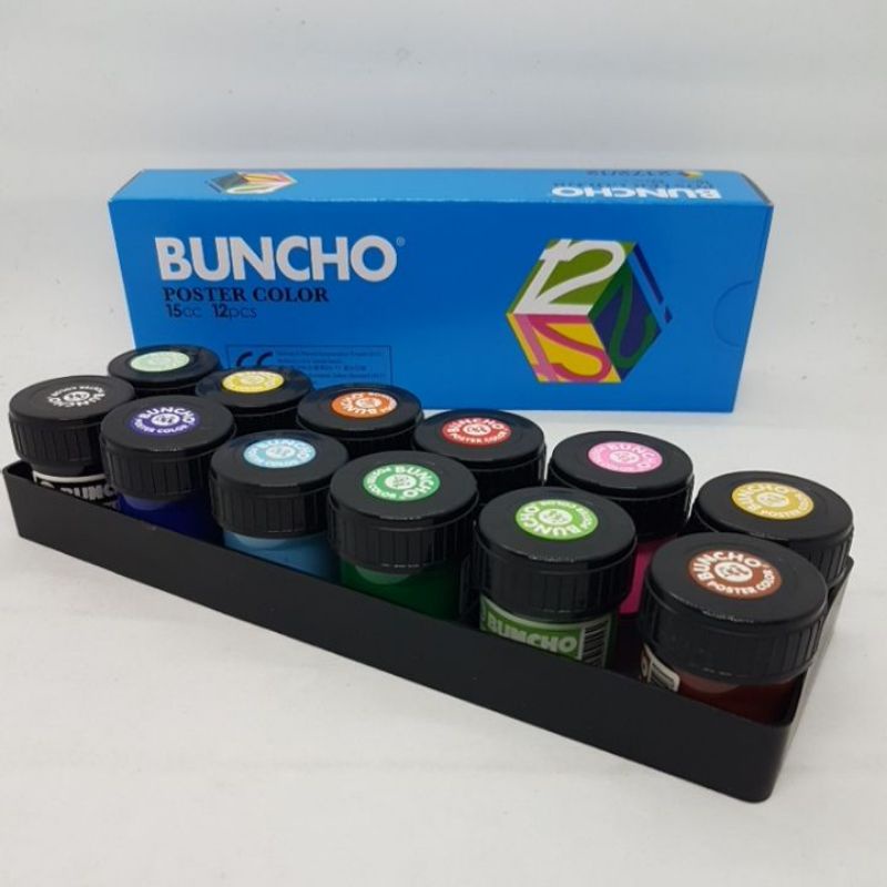 BUNCHO POSTER COLOR /Nikki poster color 15cc buncho poster color 廣告顏料 ...