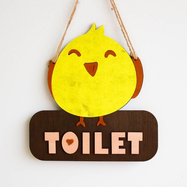 Chicken Toilet Wooden Board | Shopee Malaysia