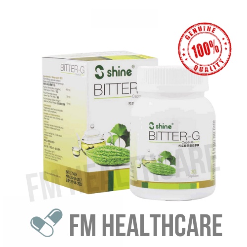 Shine Bitter-G Capsule 30's (Exp date: 07/2024) | Shopee Malaysia