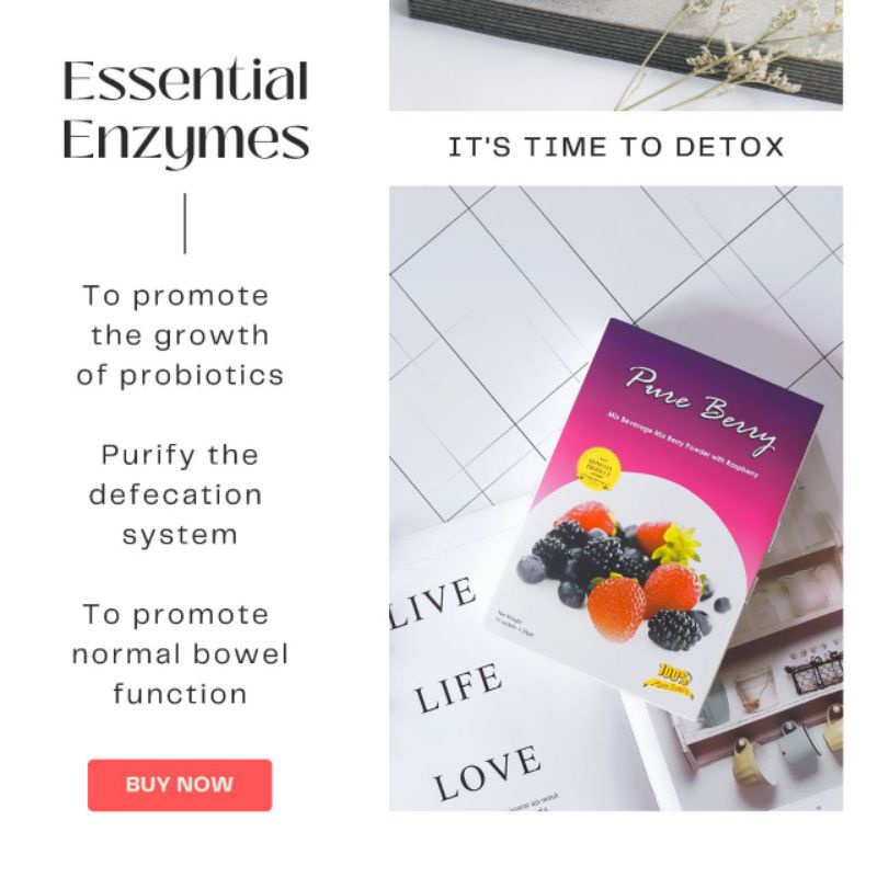 Pure Berry Enzyme 🌸RM130-RM650🌸 | Shopee Malaysia