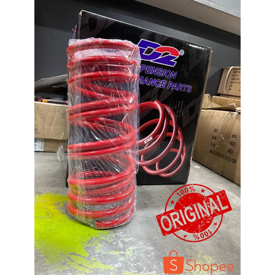 (FORD)D2 PERFORMANCE RACING LOWERED SPORT SPRING (1SET)(FRONT AND REAR ...