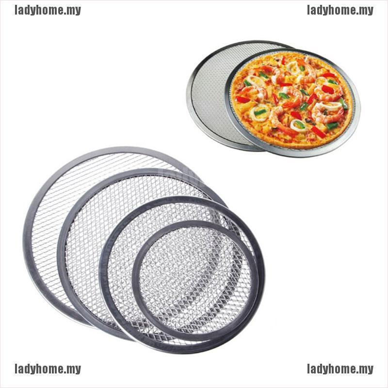 Nonstick Pizza Screen Pan Baking Tray Metal New Aluminum Bake Kitchen ...