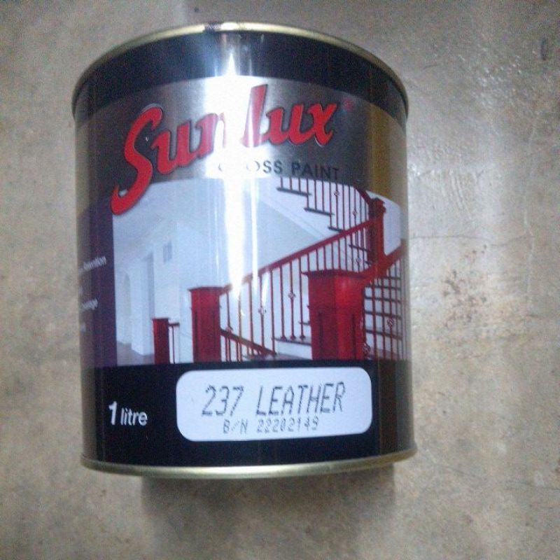 (READY STOCK) SUNLUX GLOSS PAINT/ CAT KAYU BESI/ 1L (LOWEST PRICE ...