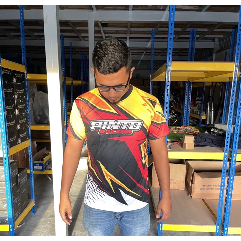PINTO RACING JERSEY MOTORSPORT | Shopee Malaysia