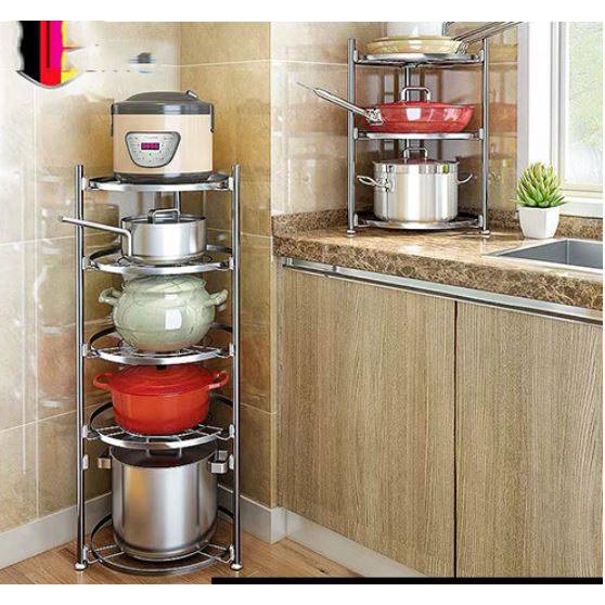 Rak Periuk Stainless Rak Dapur Kitchen Rack Pot Rack Stainless Steel ...